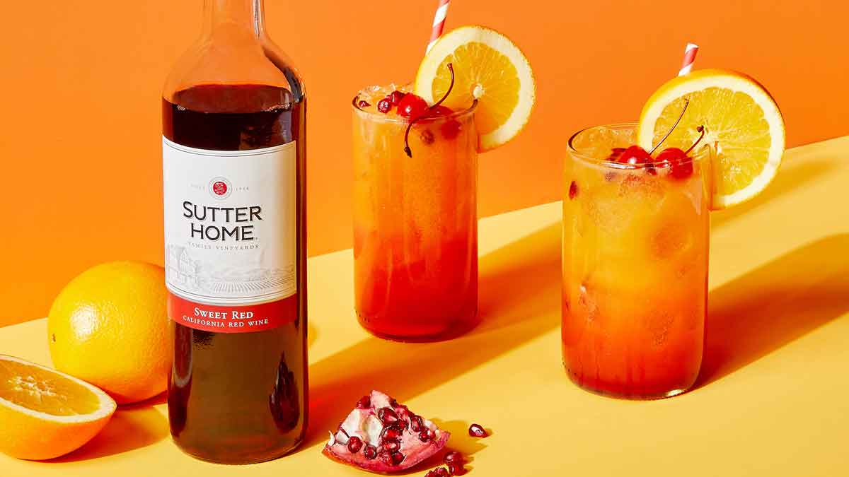 Our Sutter Home Sunset Cocktail Makes Any Evening Shine Brighter ...